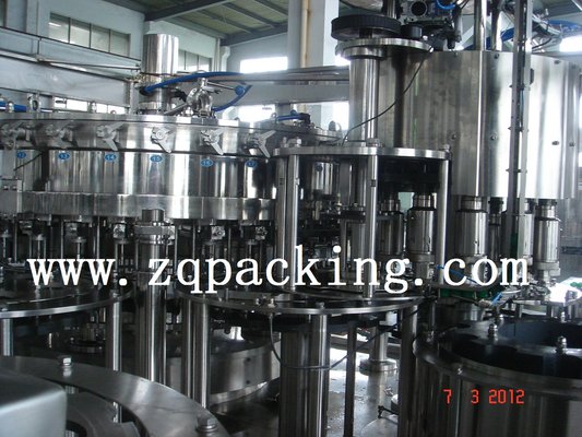 Automatic bottled water carbonated filling machine