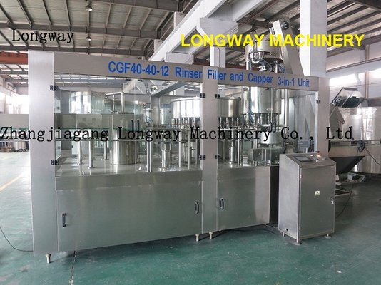 3 In 1 Water Filling Machines / Pure Water Bottle Filling Machine/Table water Washer Filler Capper three in one type