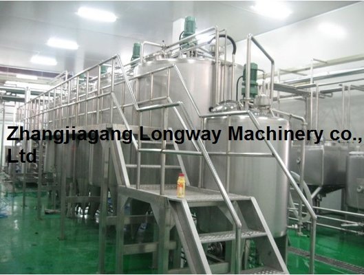 PLC control Full Automatic Fruit Juice Macking Machinery