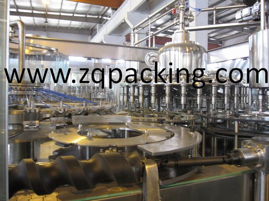 3IN1 PLC control fruit juice bottling machine with backflow