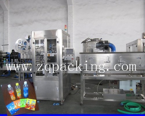 Full-automatic label sleeving machine for Water Beverage Bottle