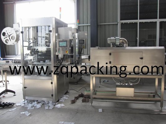 Full-automatic label sleeving machine for Water Beverage Bottle