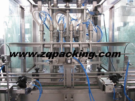 Full-automatic inline servo viscous liquid filling machine,liquid filler