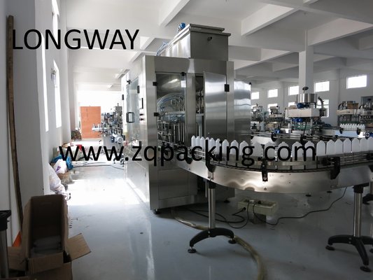 Full-automatic inline servo viscous liquid filling machine,liquid filler