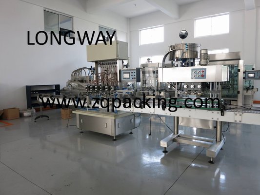 Powerful liquid toilet cleaner filling machine