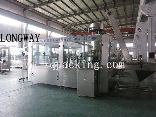 40 Capping Heads For Automatic Mineral Water Bottling Complete Line From LONGWAY