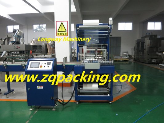 Longway most popular Automatic Bottle Shrink Wrapping Machine