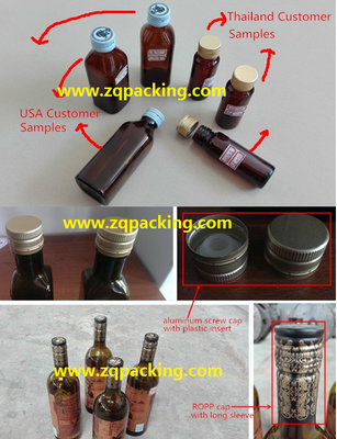 FXZ  Fully Automatic Metal Screw Cap Automatic Ropp Capping Machinery