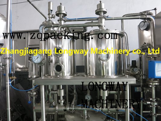 Monoblock 3 in 1 fizzy drink Rinsing Filling Capping machinery /Line/Equipment