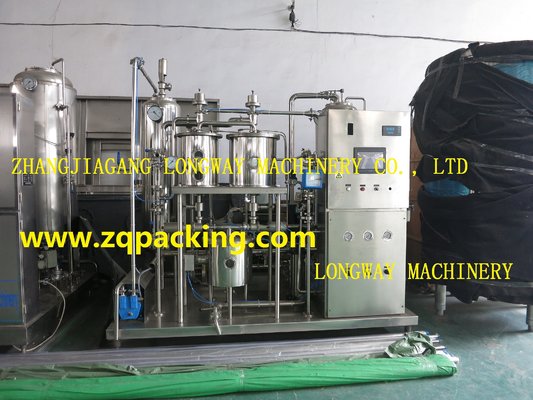 Monoblock Automatic bottled Carbonated Gas water production line