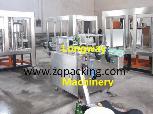 Automatic wet melt glue labeling machine/sticking machine