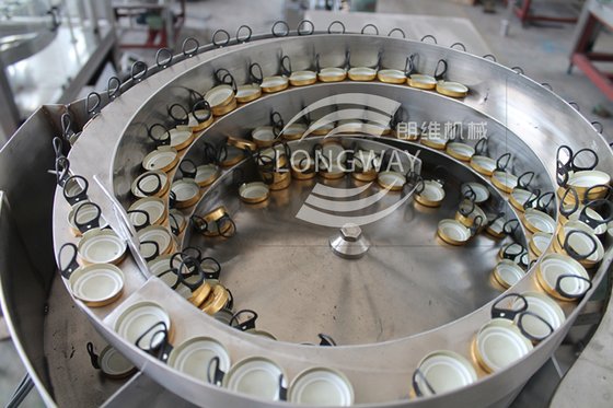 100% Factory   Pull Ring Cover Carbonated water cold Filling Machine (Monobloc Type )