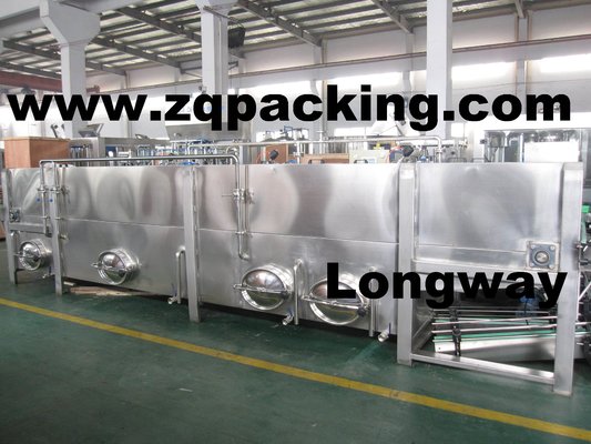 100% Factory Sale Spraying Cooling Tunnel for Hot Filling Fresh Juice Production Line