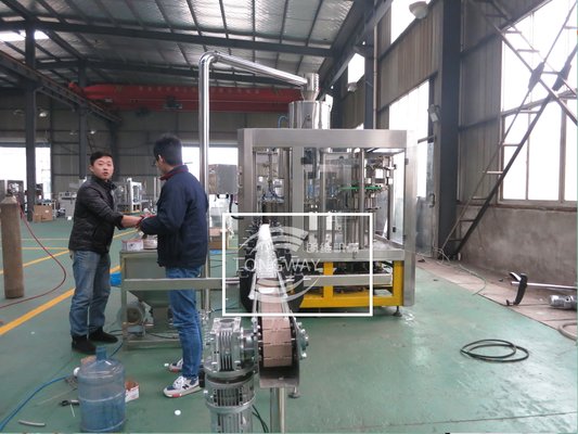 100% Factory for sale Plastic Bottle soft drink filling machine Carbonated beverage automatic filling machin