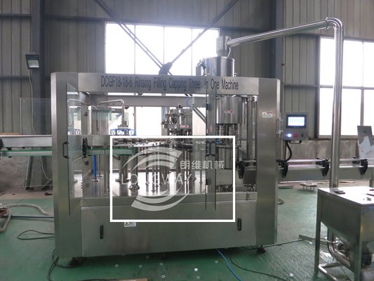 100% Factory for sale Siemens touch screen Control Aerated Mineral water Washer Filler capper monobloc