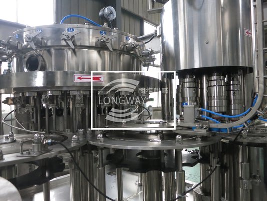 100% Factory for sale Siemens touch screen Control Aerated Mineral water Washer Filler capper monobloc