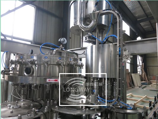 100% Factory for sale Siemens touch screen Control Aerated Mineral water Washer Filler capper monobloc