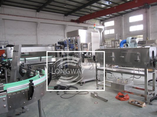 100% Factory Omron Touch Screen Control Plastic Bottle Carbonated beverage Washing filling Sports Capping machine