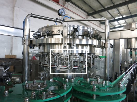 100% Factory Omron Electric Brand Fizzy Water Glass bottle PET Bottle Filling Machine for Indonesia market