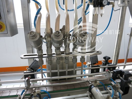100% Factory Omron Electric Brand automatic 5-30ml bottle filling capping machine for liquid