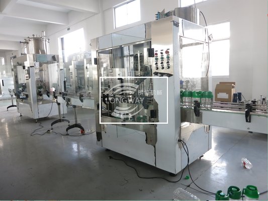 plastic bottle soy sauce filling capping labeling machine