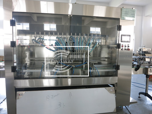 100% Factory Sale Automatic 5L Oil filling Sealing Labeling machine