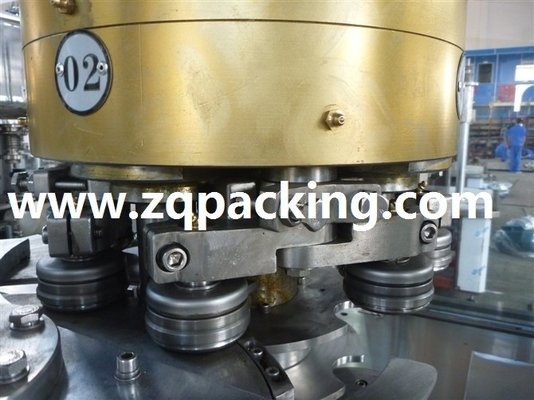 Perfectly Tin can Rotary juice bottling filling machine