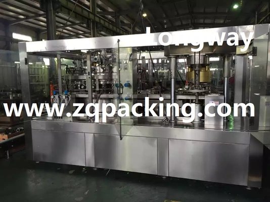 High Capacity bubble drink canning plant/Soda drink canning filling machine
