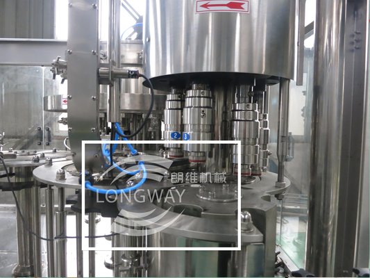 Isobar filling machine for gas beverage