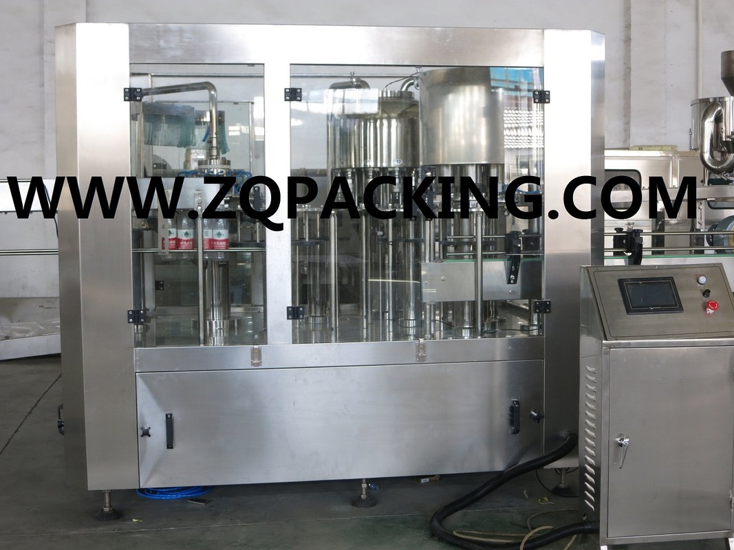 Purified water manufacturing equipment,drink water bottling equipment ,All in one washing filling capping for water