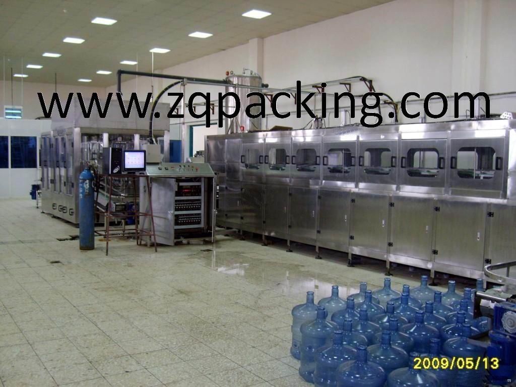 5 Gallon Barrel Drinking Filling Machine With Functions Of Rinsing, Filling And Capping