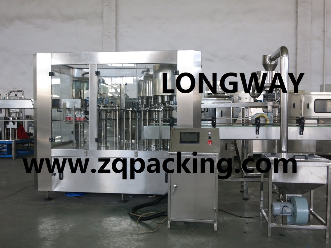 Square or Round Shape of Bottle Pure Water Filling equipment with Washing Filling Capping