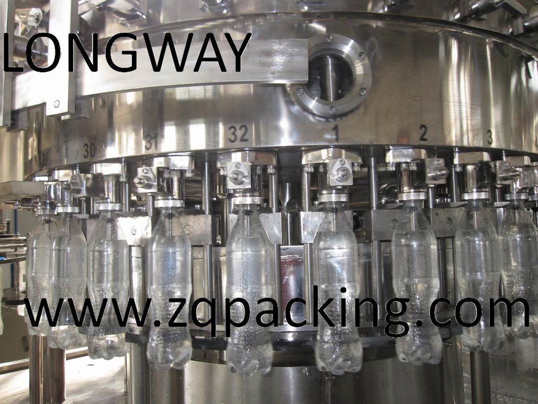 Automatic Soda Water Filling Machine/Carbonated Soft Drinks Making Machine 3 In 1 Monoblock