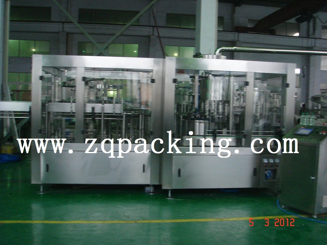 Automatic Soda Bottle Filling Machine For Soft Drink Production Line
