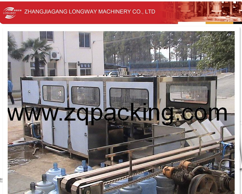5 Gallon Bottle Barreling Machine Washing Filling Capping 3 In 1 For water