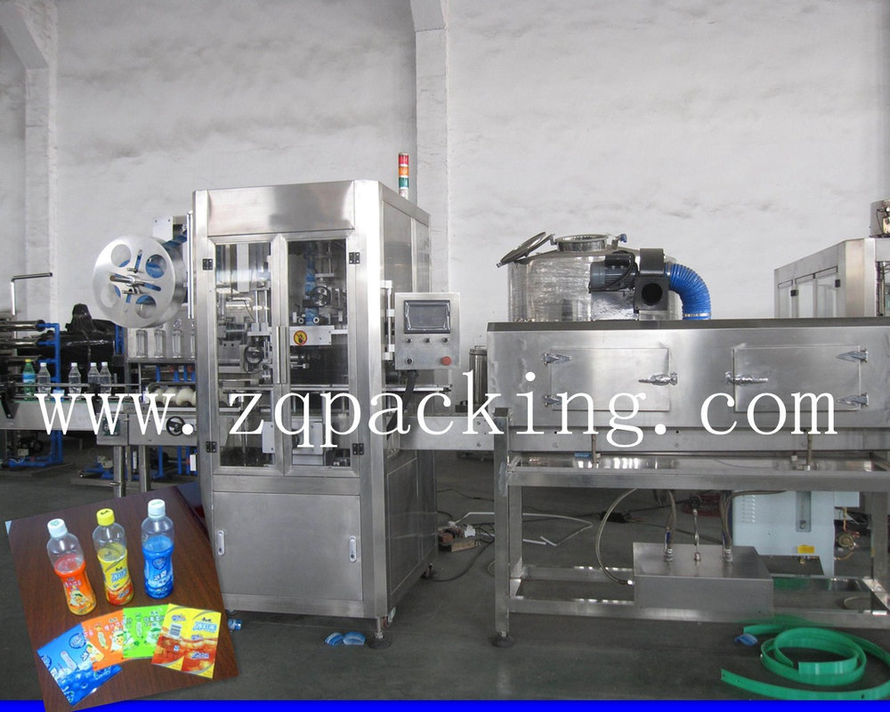 2014 Hot sale automatic shrink sleeve labeling machine with steam/Automatic shrink sleeve labeling machine