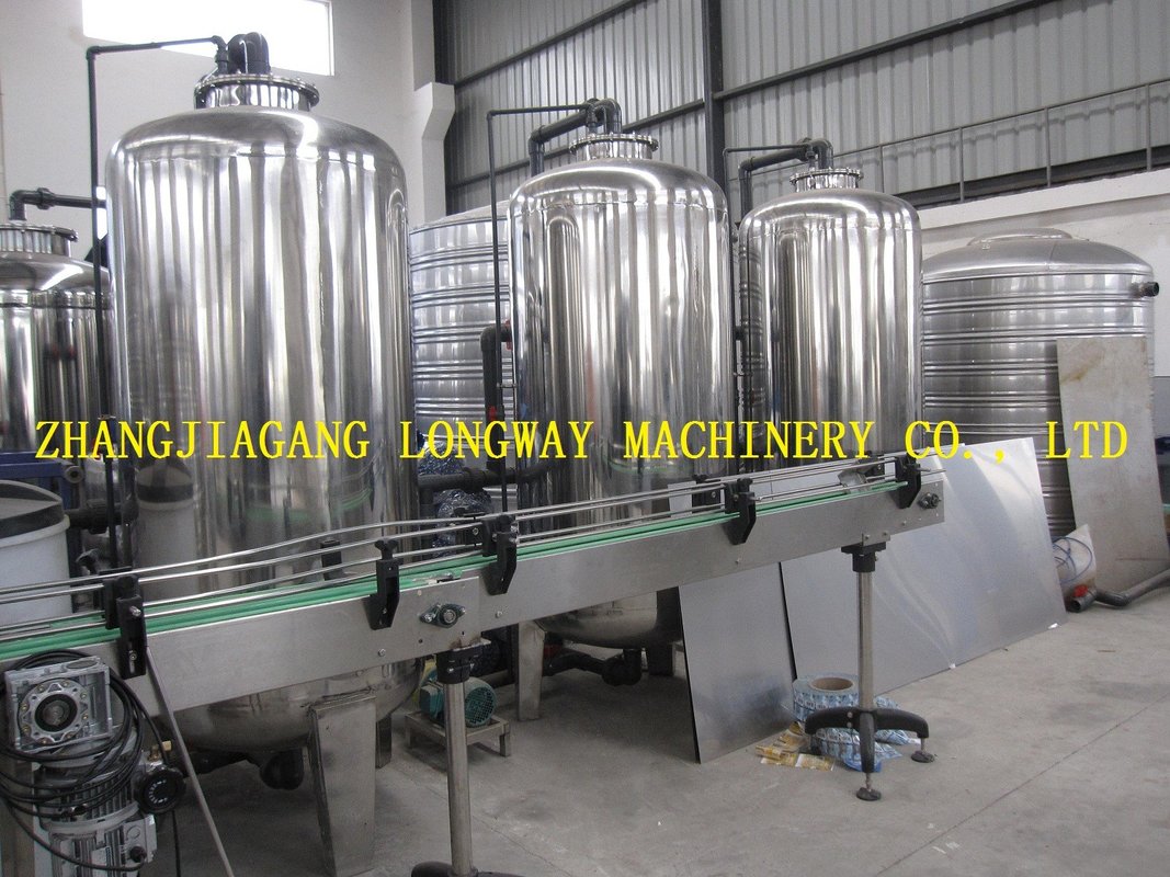 Automatic stainless steel 3TPH water filter for industry