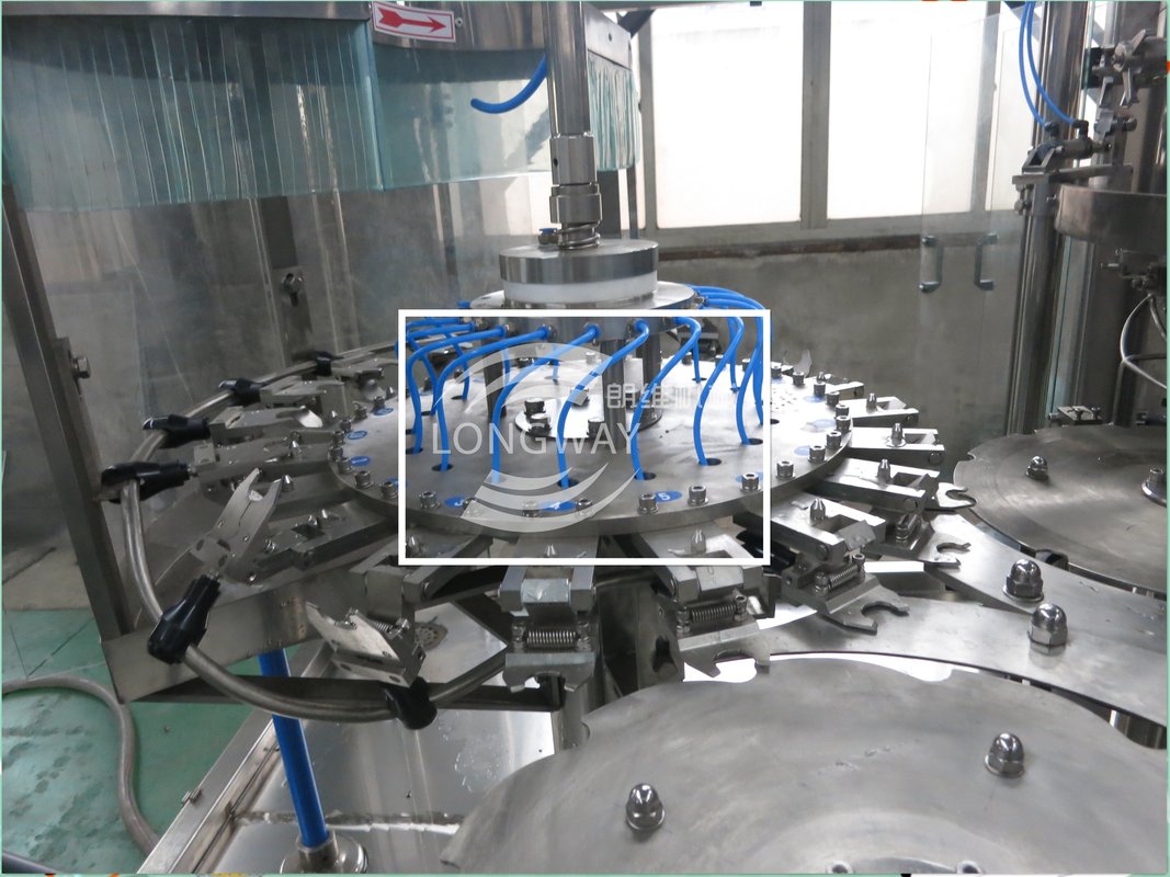 100% Factory for sale screw cap carbonated soft water filling machine (monoblock carbonated soft drink filling plant)