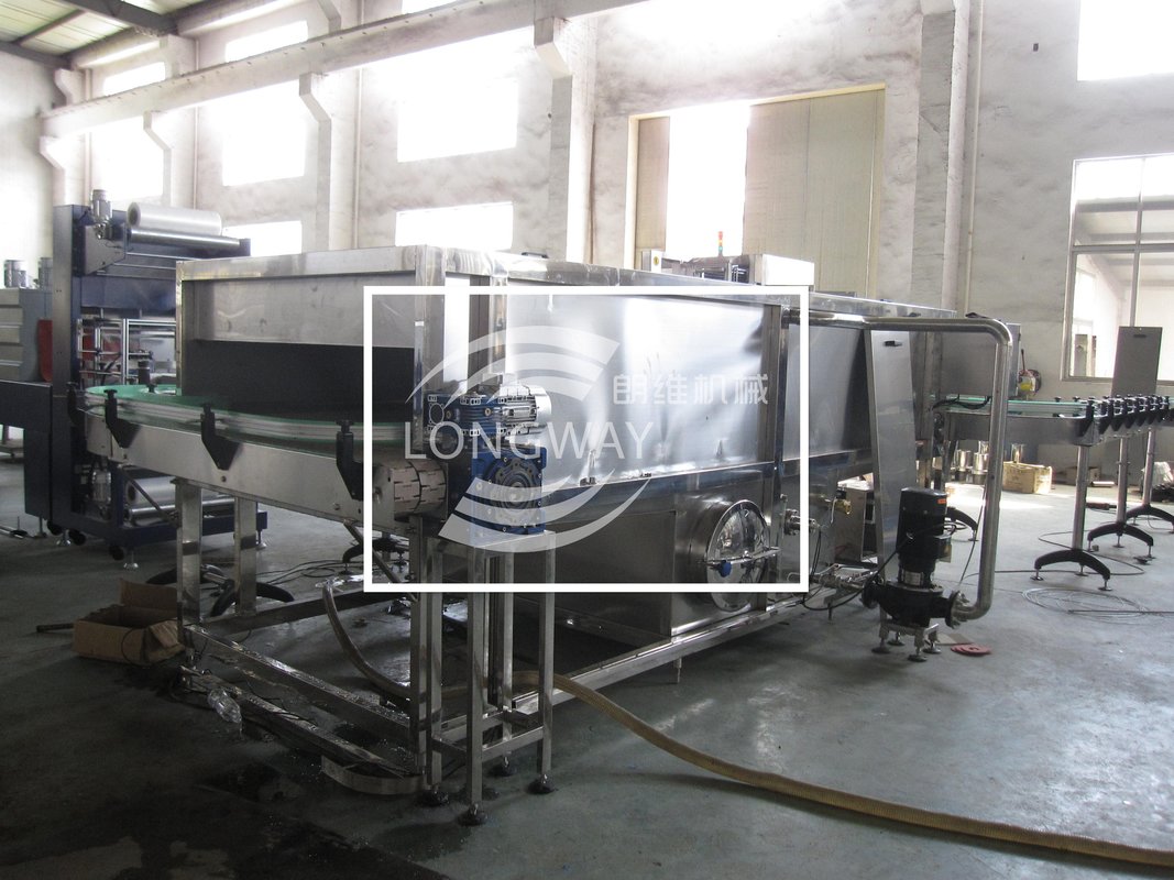 100% Factory Omron Human control Pannel PET bottle carbonated beverage Washing Filling Capping Machine for Kenya