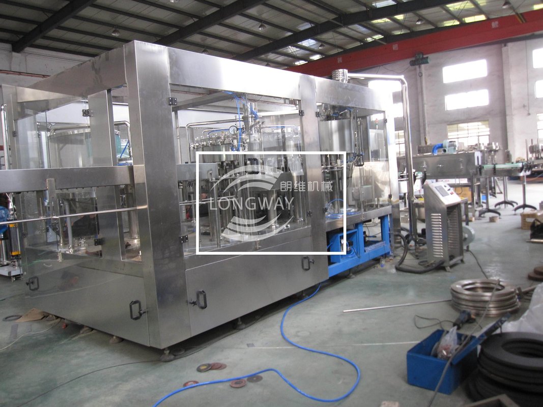 High Speed Automatic 3 In 1 Aerated Beverage/Soft Drink Production Line