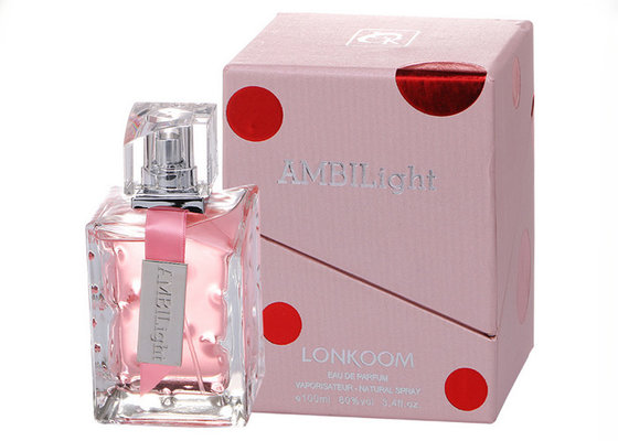 Pink / Gold Color Abmlight Eau De Parfum Fragrance For Women 100ml