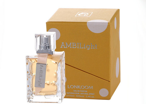 Pink / Gold Color Abmlight Eau De Parfum Fragrance For Women 100ml