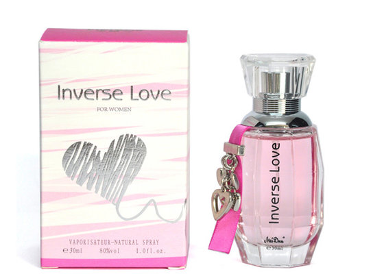 Customize Eau De Parfum Innverse Love 50ml Pink / Gold Color Private Logo