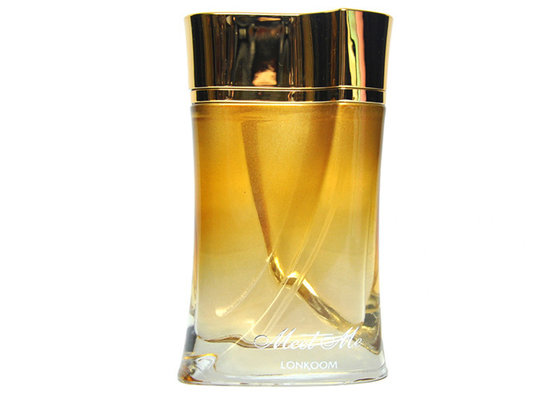 Gold Color Refresh Perfume Fashion Design Meet Me Explore Perfume 100ml