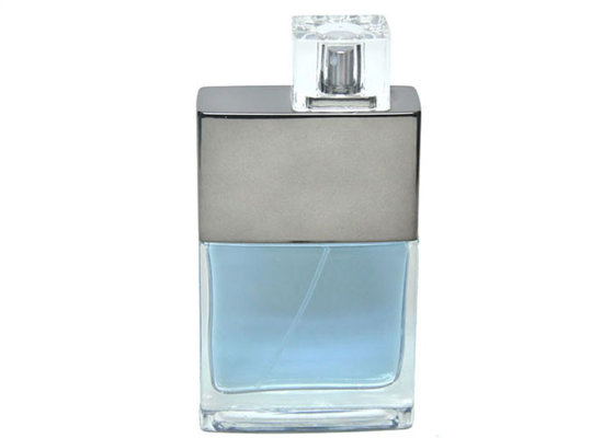 Natural Water Blue Color Eau De Cologne Spray With Glass Bottle