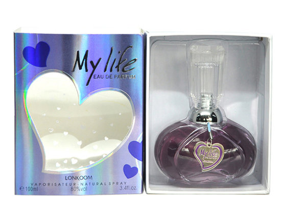 Purple Color Fruit Scented Perfume , Body Spray Perfume 100ml