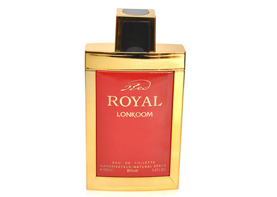 Custom Packaging Box Red Royal Lonkoom Perfume With Nice Smell 100ml
