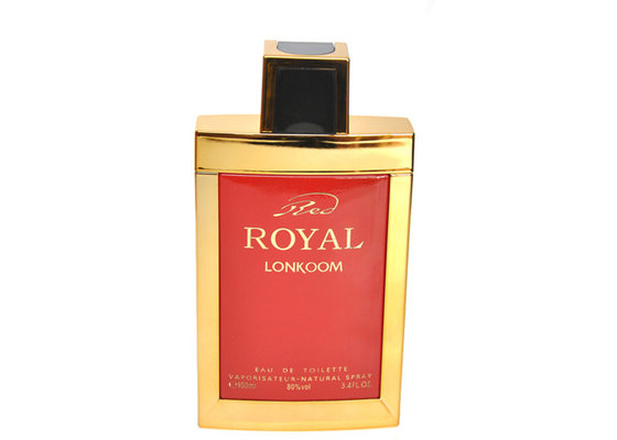 Custom Packaging Box Red Royal Lonkoom Perfume With Nice Smell 100ml
