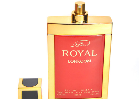 Custom Packaging Box Red Royal Lonkoom Perfume With Nice Smell 100ml