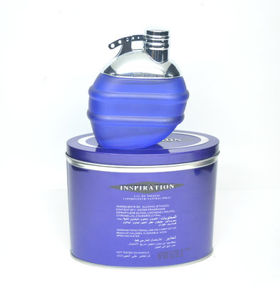 Cosmetic Spicy Scented Perfumes , Concentrated Perfume Oil Blue Color